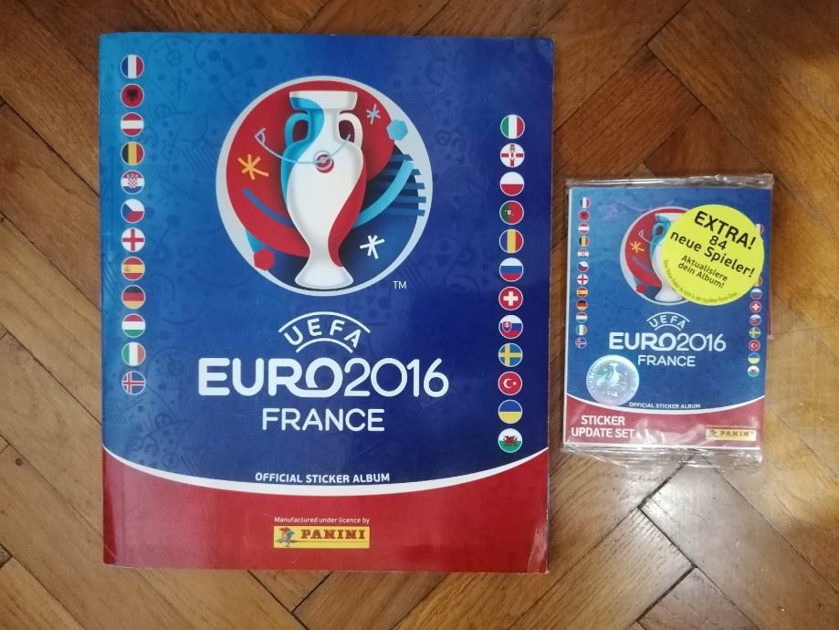 Uefa Euro France 2016 album + update set