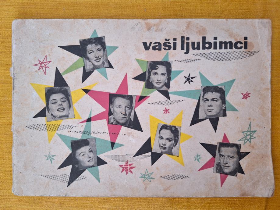 Vaši ljubimci, album za sličice iz 60-tih godina, popunjen 90/96