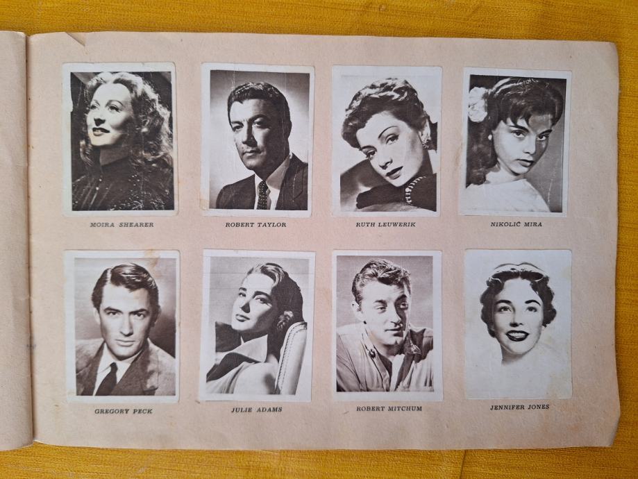 Vaši ljubimci, album za sličice iz 60-tih godina, popunjen 90/96