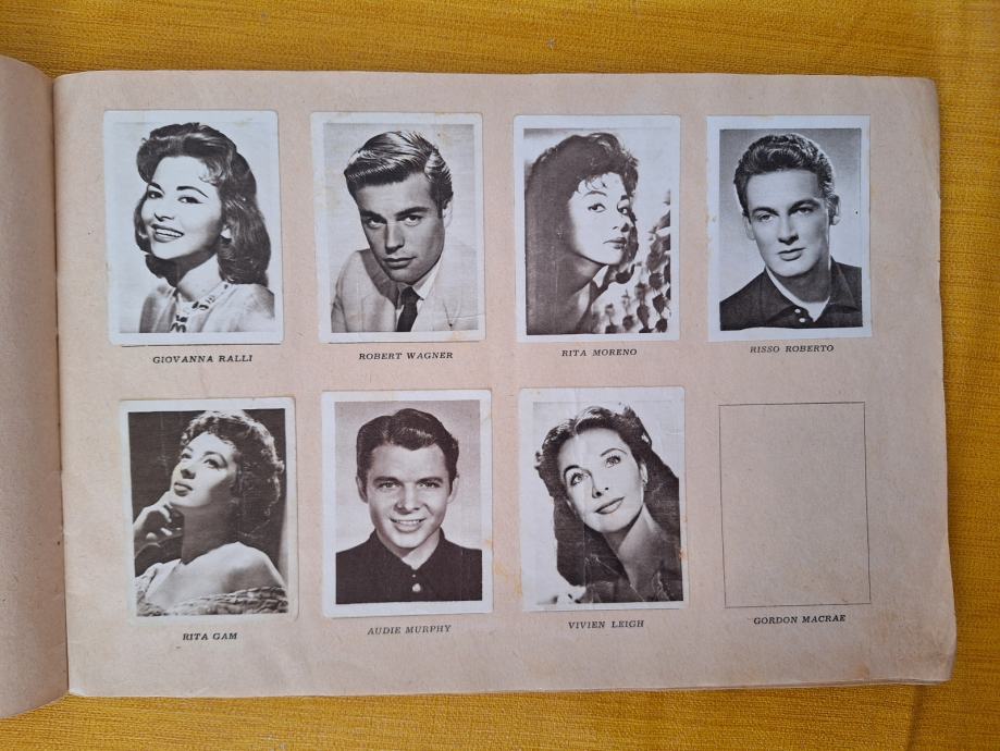 Vaši ljubimci, album za sličice iz 60-tih godina, popunjen 90/96