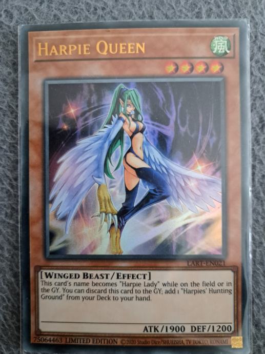 Yu-Gi-Oh! HARPIE QUEEN (Lost Art Promotion, 2020.)