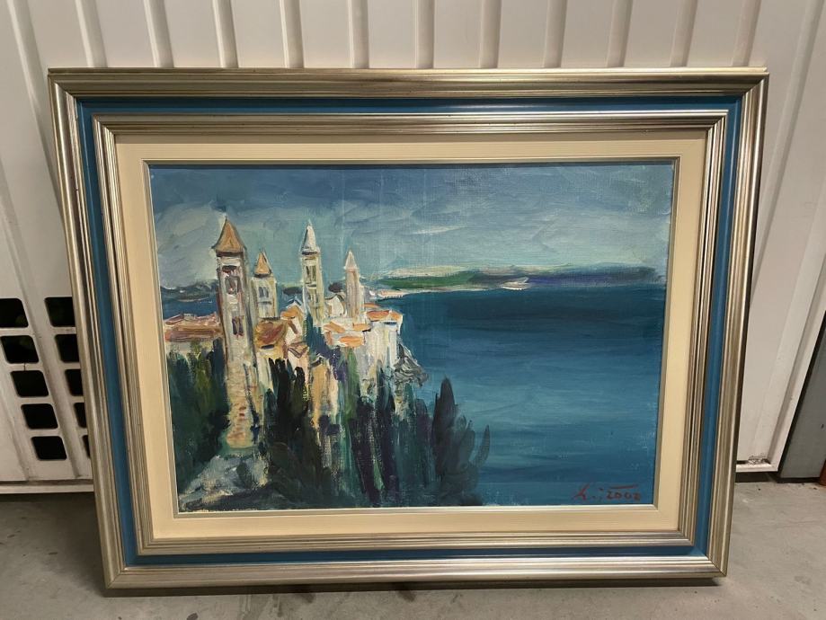 Ak. slikar Lebarić, Rab