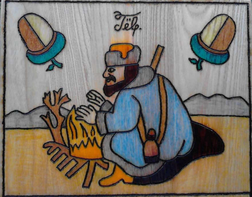 Asevi,slike u drvetu jasena,ručni rad