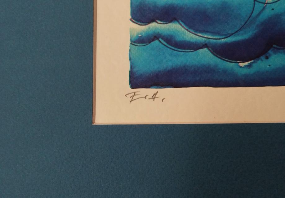 Domenico Gonzi - grafika s potpisom i žigom autora - NOVO • ORIGINAL