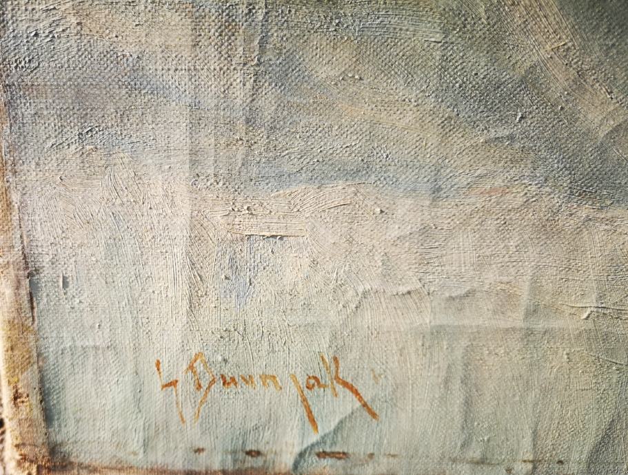 Duvnjak Ljubomir ulje na platnu