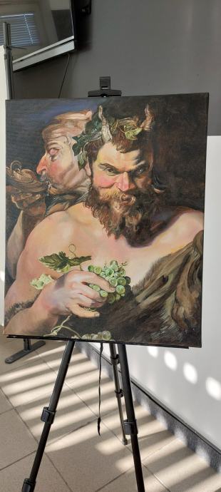 Dva satira - Peter Paul Rubens - kopija