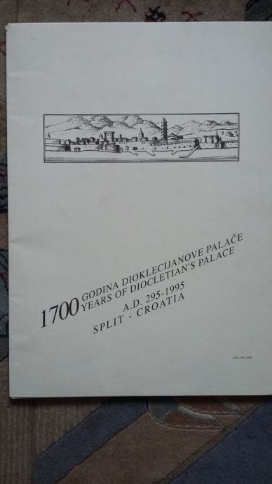 Grafička mapa - Split 1700 godina Dioklecijanove plalače