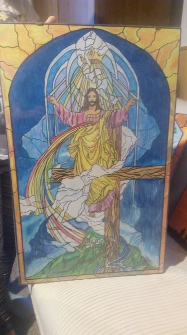 Isus Krist kralj slika 78x49 cm