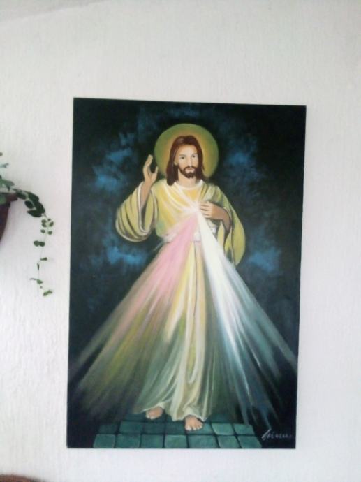 Umjetnička slika Isus Krist - Art Kruno - Krunoslav Petrović