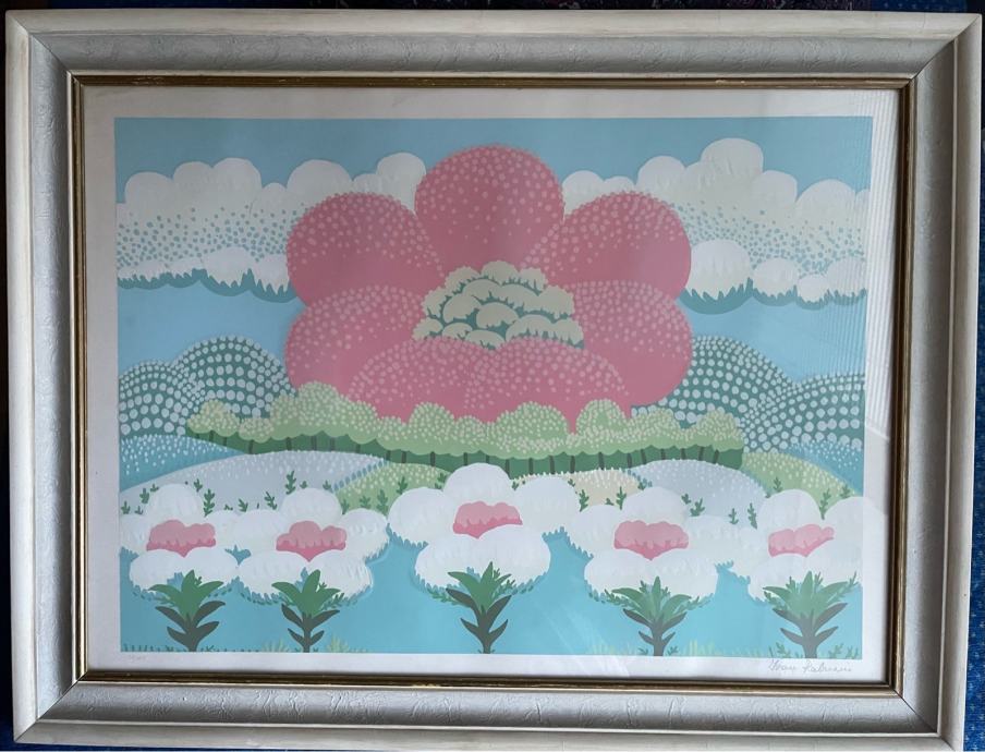 Ivan Rabuzin serigrafija 70x100 uramljena