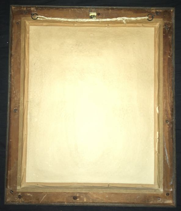 JOSEF MANDL - Pastel iz 1916. - 50x43cm