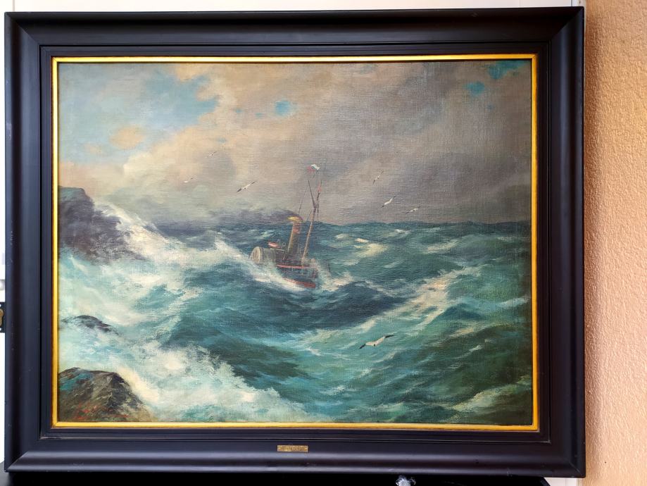 Josip Lalić, splitski slikar, Dubrovnik, sniženo