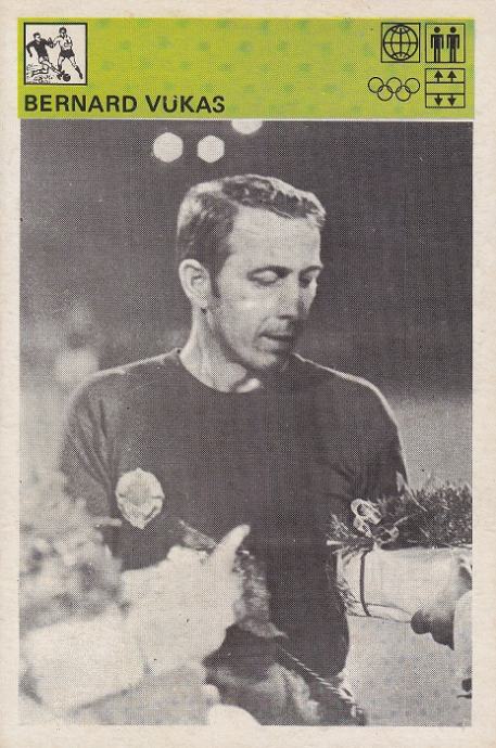 Kartica sport Bernard Vukas - HNK Hajduk Split