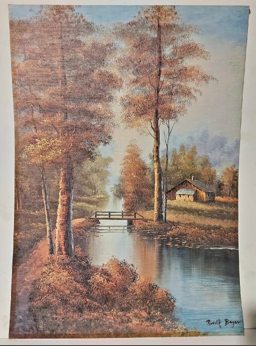 Kombinirana tehnika - Rudolf Bayer - 50x70