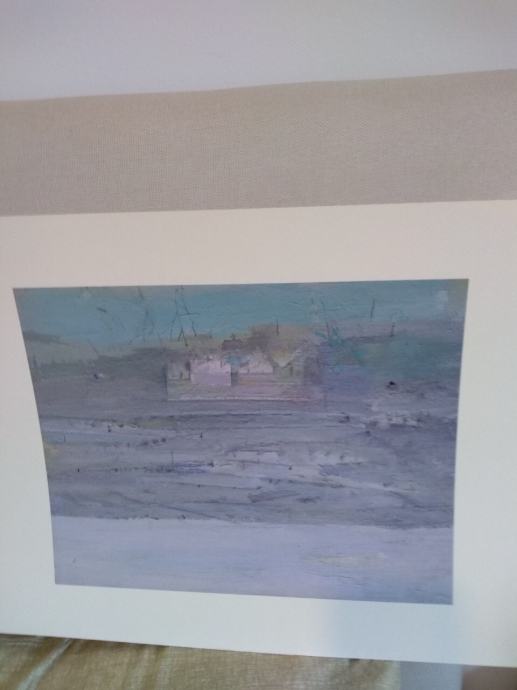 Mapa poznatog slikara Josipa Vanište Njegova mapa