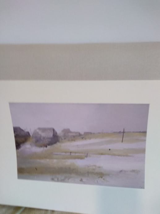 Mapa poznatog slikara Josipa Vanište Njegova mapa