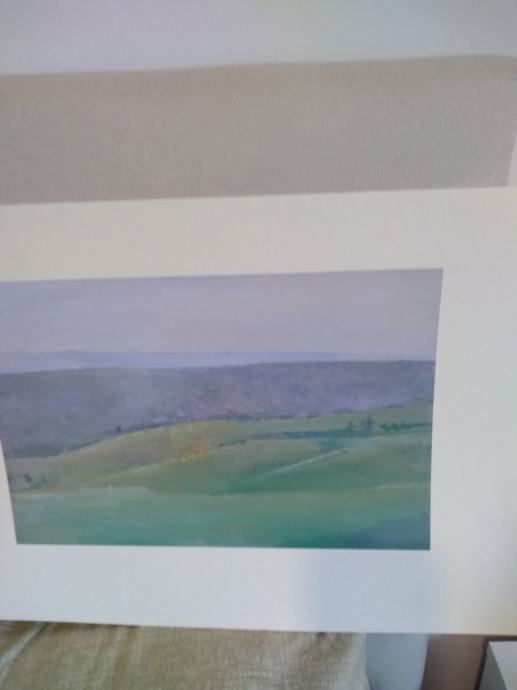 Mapa poznatog slikara Josipa Vanište Njegova mapa