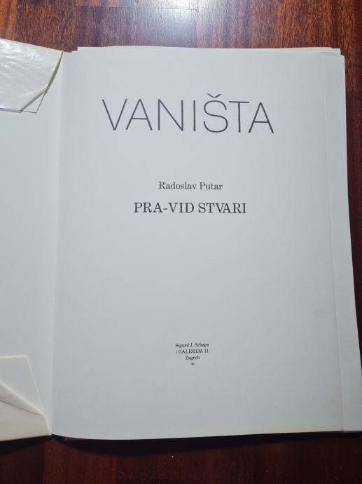 Mapa poznatog slikara Josipa Vanište Njegova mapa