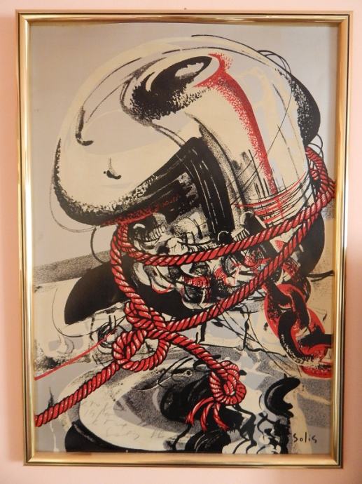 Mateo Solis - Litografija 50x70