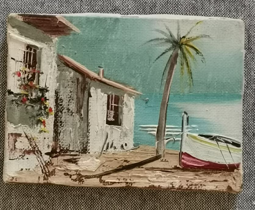 MINI SLIKA ULJE NA PLATNU