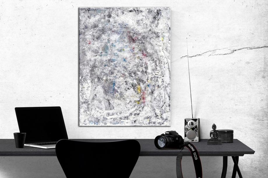 Moderna autorska apstraktna slika Tišine intime