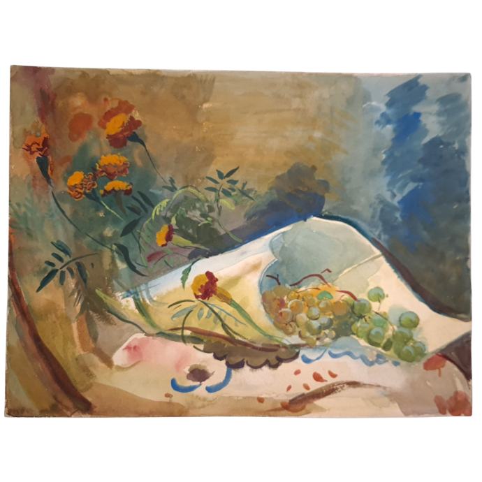 Mrtva Priroda - Akvarel Slika - 23 x 29 cm