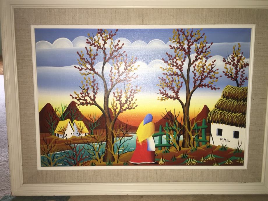 Naiva. Ulje na platnu