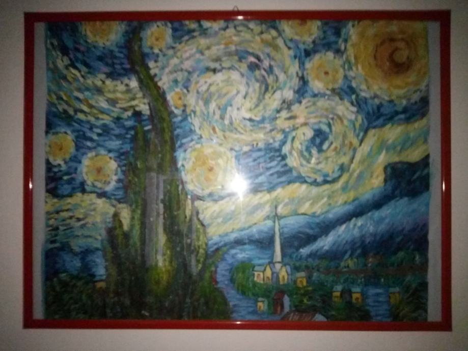 Original kopija slike od Van Gogha - The Starry Night