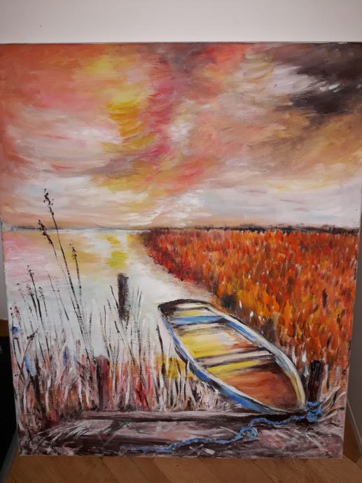 Originalne umjetničke slike, ulje i akril na platnu