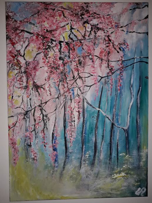 Originalne umjetničke slike, ulje i akril na platnu