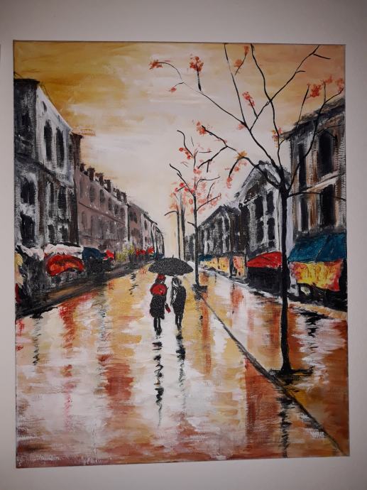 Originalne umjetničke slike, ulje i akril na platnu