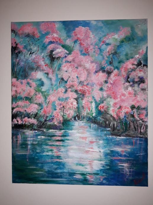 Originalne umjetničke slike, ulje i akril na platnu