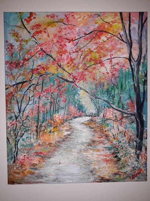 Originalne umjetničke slike, ulje i akril na platnu