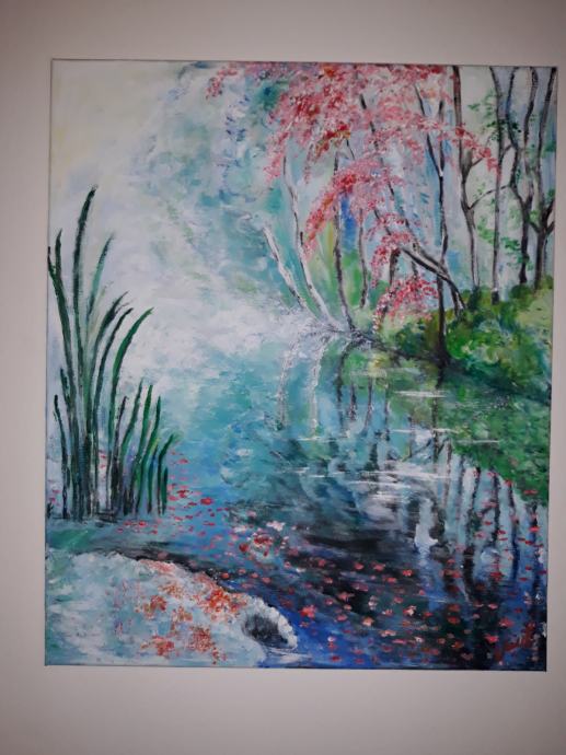 Originalne umjetničke slike, ulje i akril na platnu