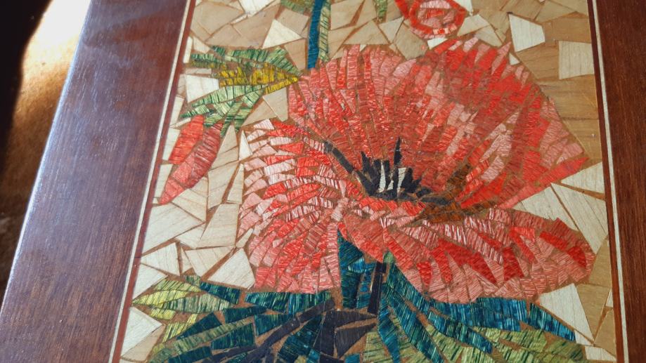 Prekrasna Intarzija, drvo, 38*23cm