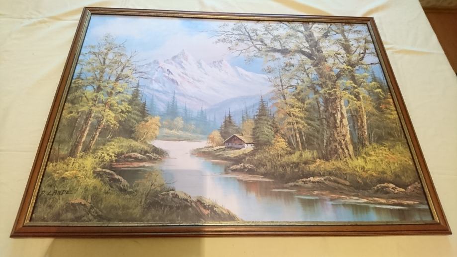 Slika P.Lande 54x74 cm