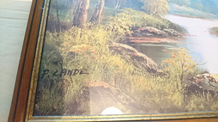 Slika P.Lande 54x74 cm