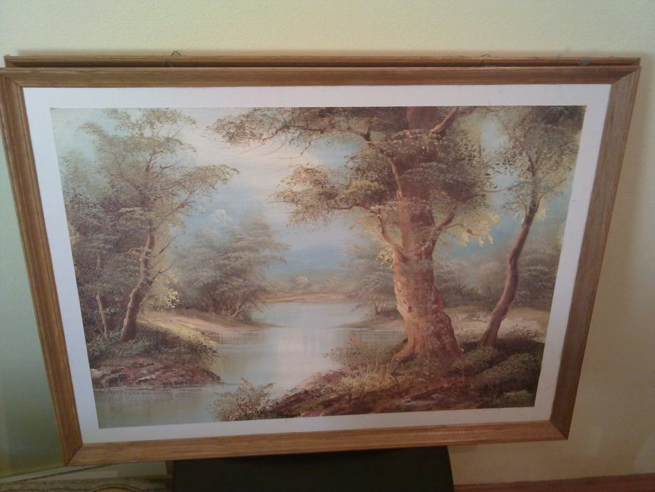 SLIKA PRIRODE SLIKARA P.LANDE