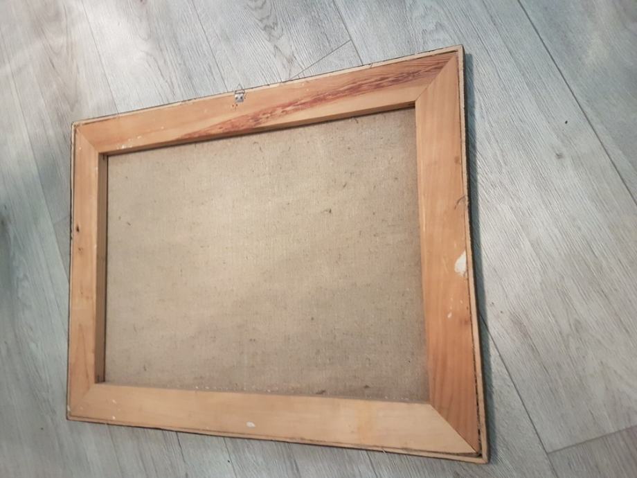 Slika ulje na platnu iz 1986.god s potpisom 60x45