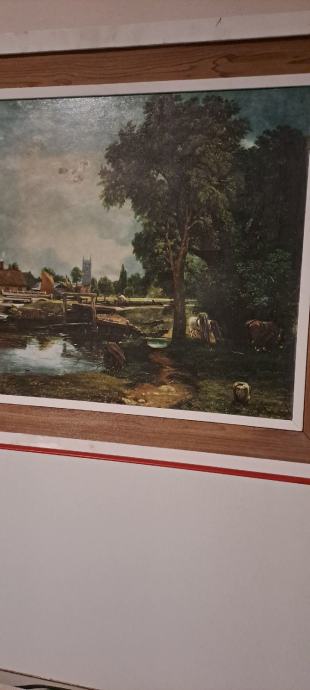 SLIKA ULJE NA PLATNU UOKVIRENA SLIKAR Van Gogh VIDNO POTPISANA SLIKA