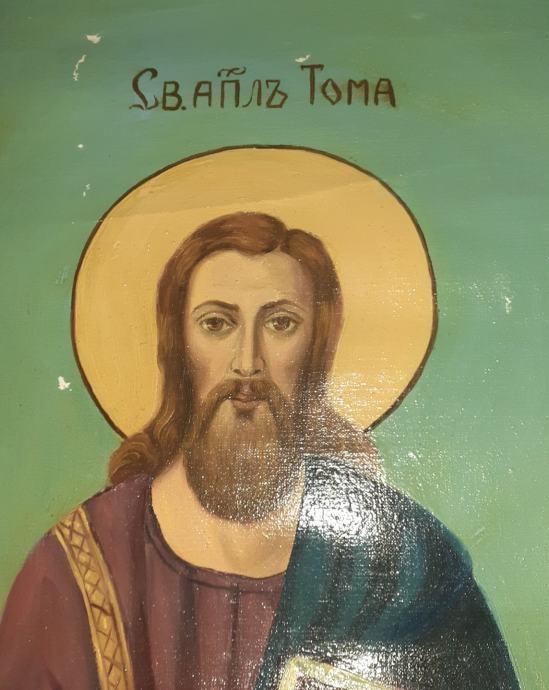 SVETI APOSTOL TOMA - ulje na platnu