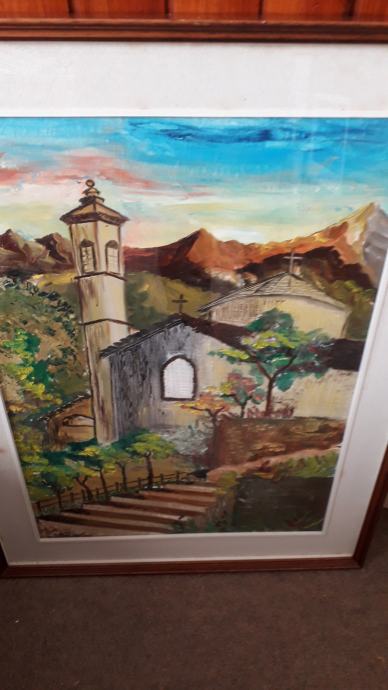 Ulje na platnu - crkva