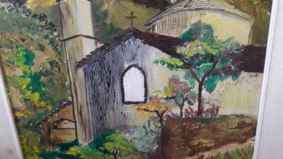Ulje na platnu - crkva