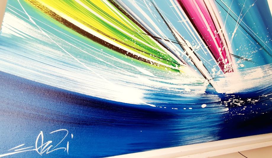 Ulje na platnu Jedrilica Domenico Gonzi 80x60