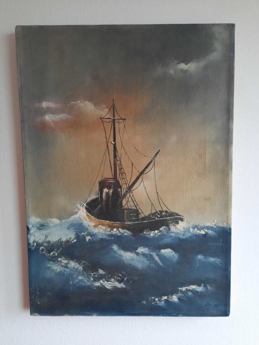 Umjetnička slika - Brod