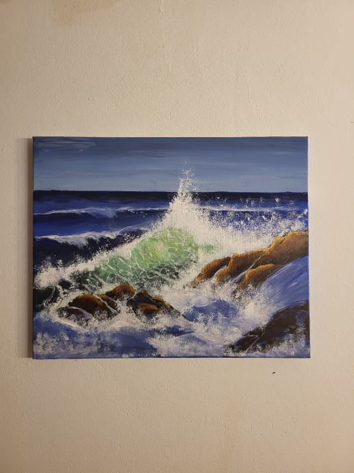 umjetnička slika more