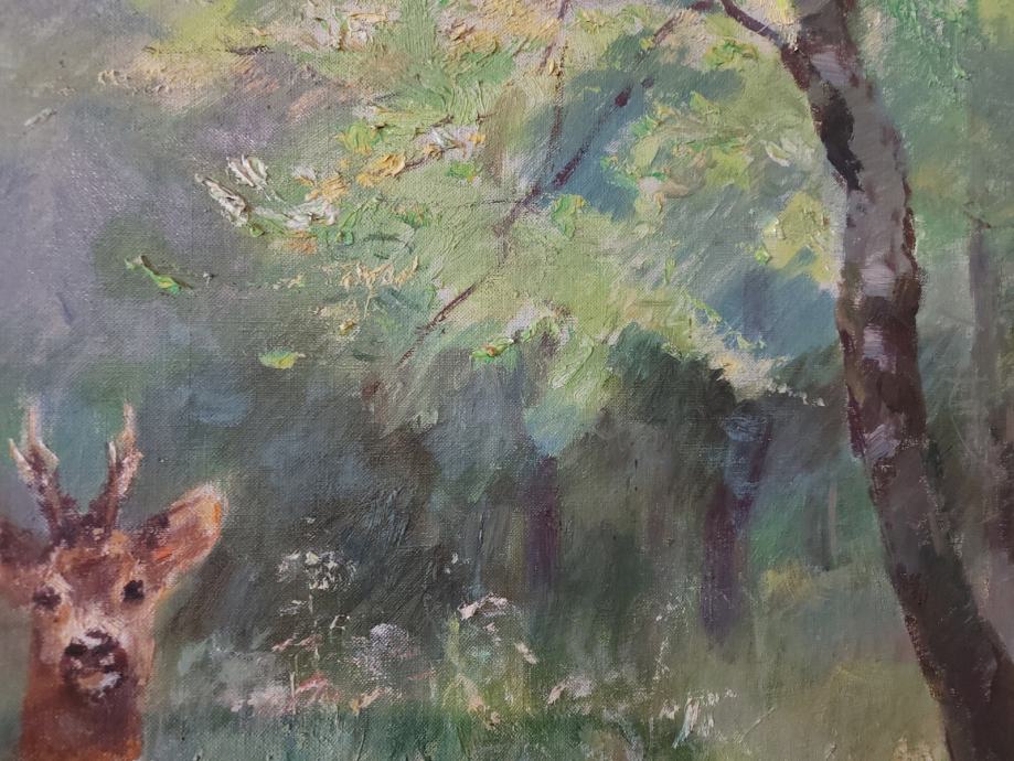 Umjetnicka slika ulje na platnu