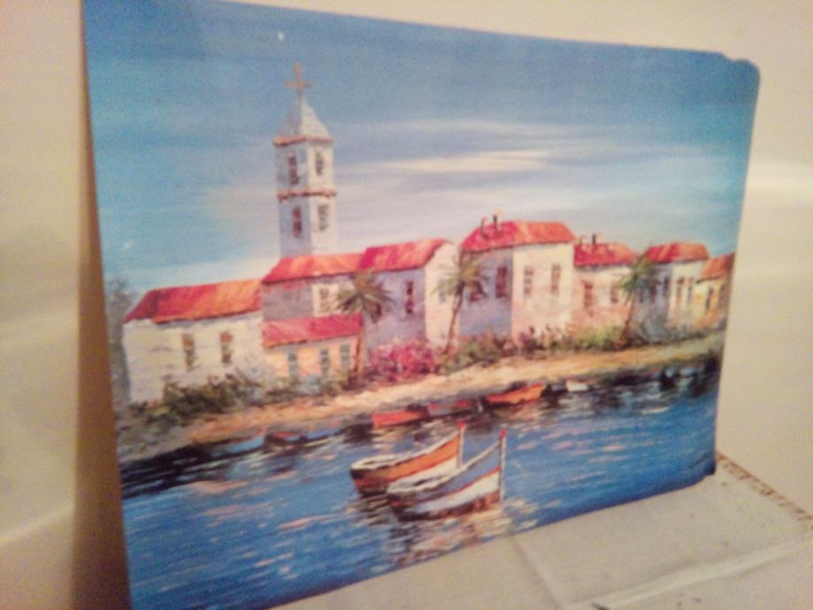 umjetnicke slike sa potpisom,veliki format