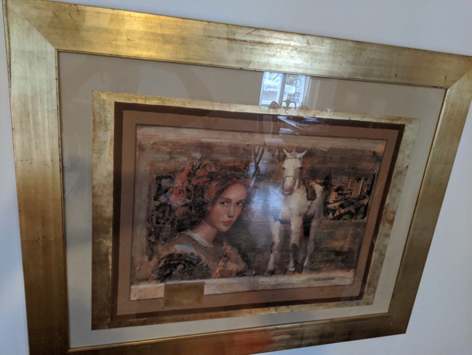 Orginalna Berber grafika dimenzija 80cm x 60cm, autorska edicija