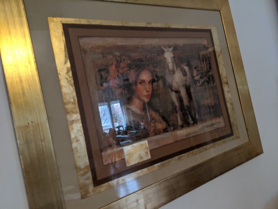 Orginalna Berber grafika dimenzija 80cm x 60cm, autorska edicija